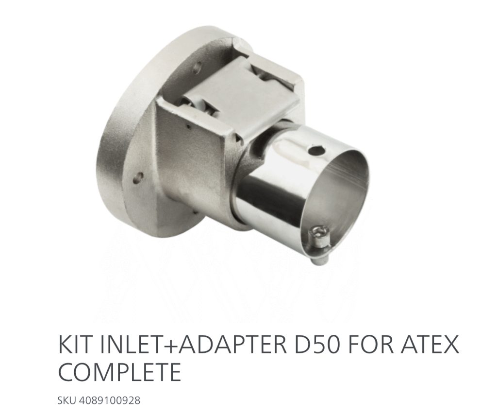 KIT INLET + ADAPTER D50 FOR ATEX COMPLETE - ScrubVac