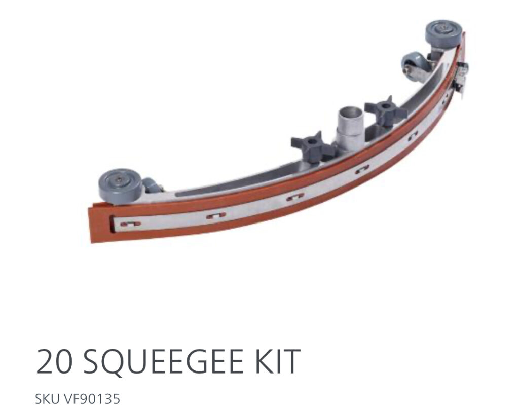 20 SQUEEGEE KIT - ScrubVac